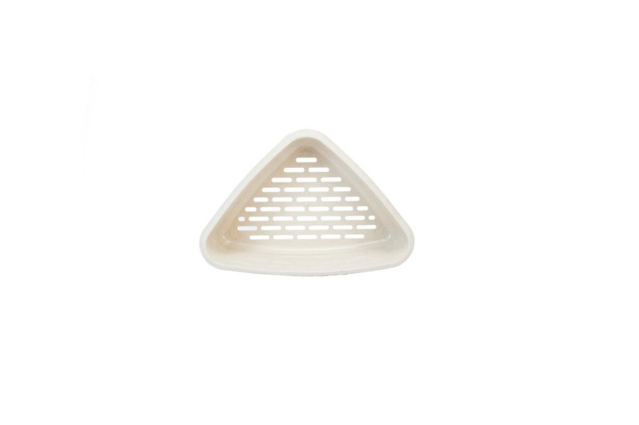 Buy Triangular Oatmeal Plastic Sink Tidy - Plastic Storage Boxes