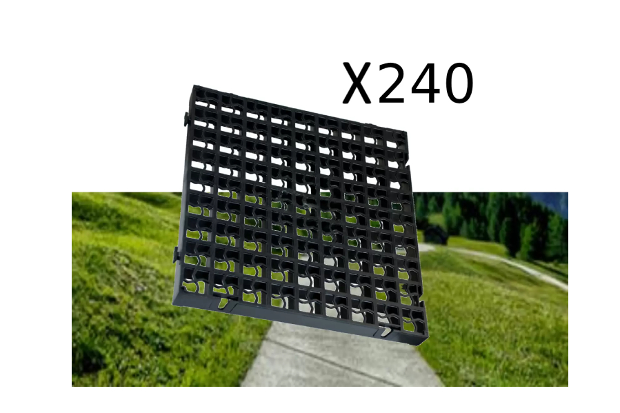 Buy 240 x Black Heavy Duty Plastic Greenhouse Pavement Path Driveway ...
