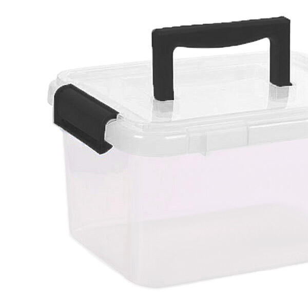 Buy 3.5 Litre Clip & Stack Box with Lid - Plastic Storage Boxes