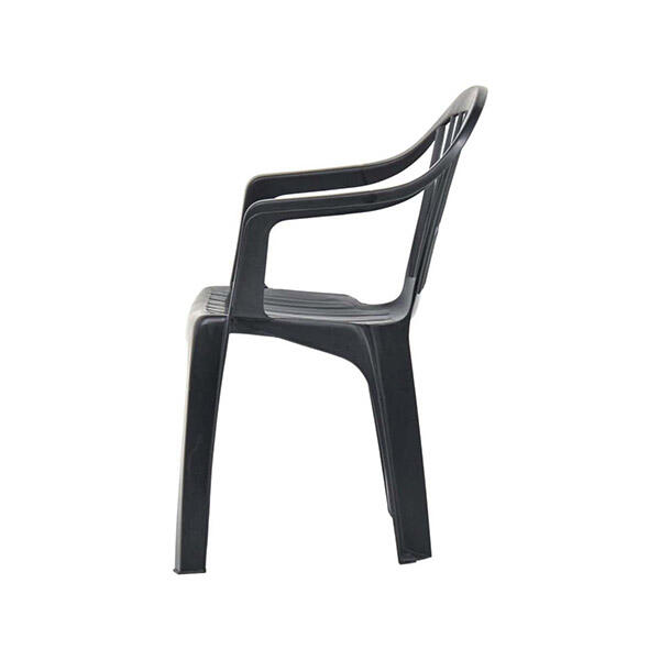 Buy Plastic Low Back Chair - Black - Plastic Storage Boxes