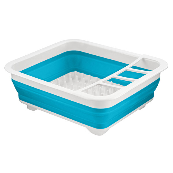 Collapsible Dish Rack - Plastic Storage Boxes